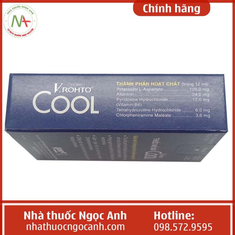 Thuốc V.Rohto Cool có dùng được cho trẻ em không, giá bao nhiêu, mua ở đâu