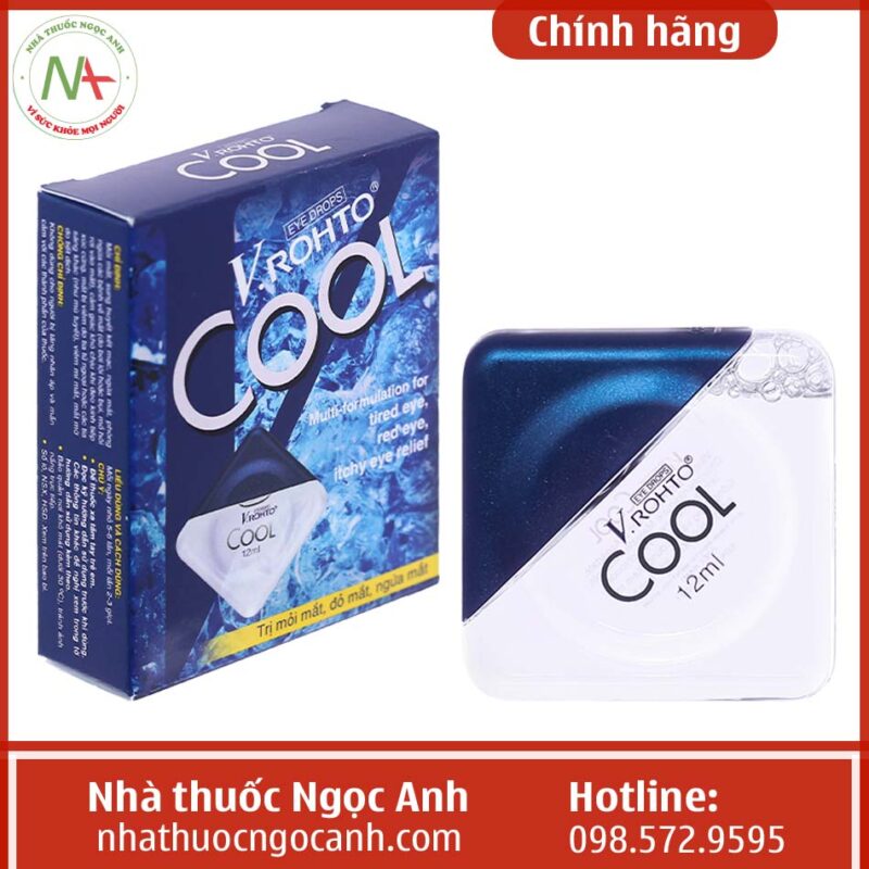 Thuốc V.Rohto Cool có dùng được cho trẻ em không, giá bao nhiêu, mua ở đâu