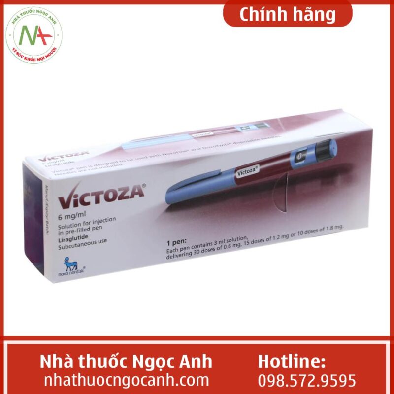Thuốc Victoza 6mg/ml là thuốc gì, bảo quản, mua ở đâu, giá bao nhiêu?