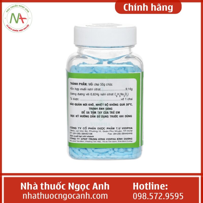 Natri citrat có công dụng gì, là tá dược gì, có trong thực phẩm nào?