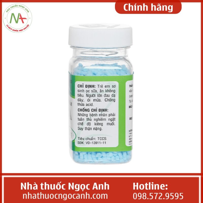 Thuốc cốm xanh Xitrina 55g có tác dụng gì, giá bao nhiêu, mua ở đâu
