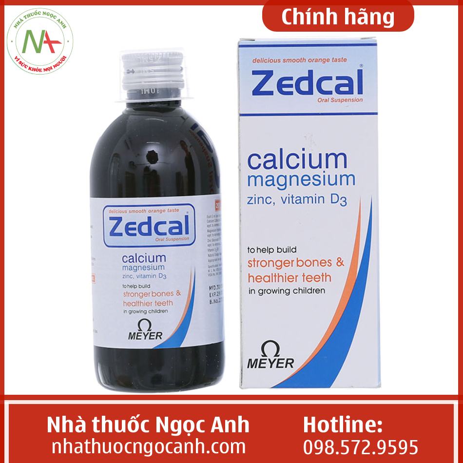 Thuốc Zedcal 200ml là thuốc gì, giá bao nhiêu, mua ở đâu?