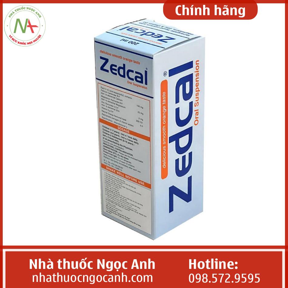 Thuốc Zedcal 200ml là thuốc gì, giá bao nhiêu, mua ở đâu?