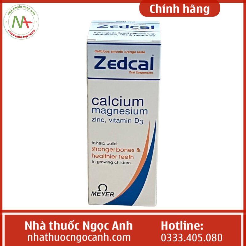 Thuốc Zedcal Oral Suspension 200ml là thuốc gì, giá bao nhiêu, mua ở đâu