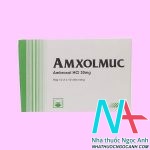 Thuốc Amxolmuc 30mg: Công dụng, liều dùng, lưu ý tác dụng phụ, giá bán
