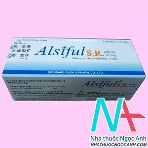 [CHÍNH HÃNG] Thuốc Alsiful: Công dụng, liều dùng, lưu ý, giá bán