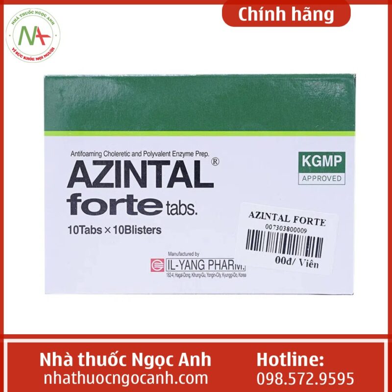 Thuốc Azintamide là thuốc gì? Cơ chế như thế nào? Cách dùng hiệu quả