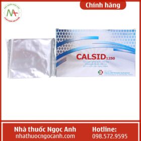 Thuốc Calsid 1250 là thuốc gì, có tác dụng gì, giá bao nhiêu, mua ở đâu