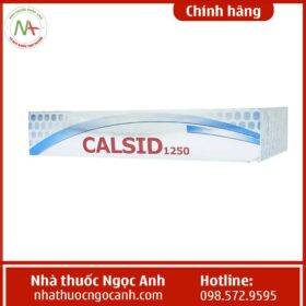 Thuốc Calsid 1250 là thuốc gì, có tác dụng gì, giá bao nhiêu, mua ở đâu