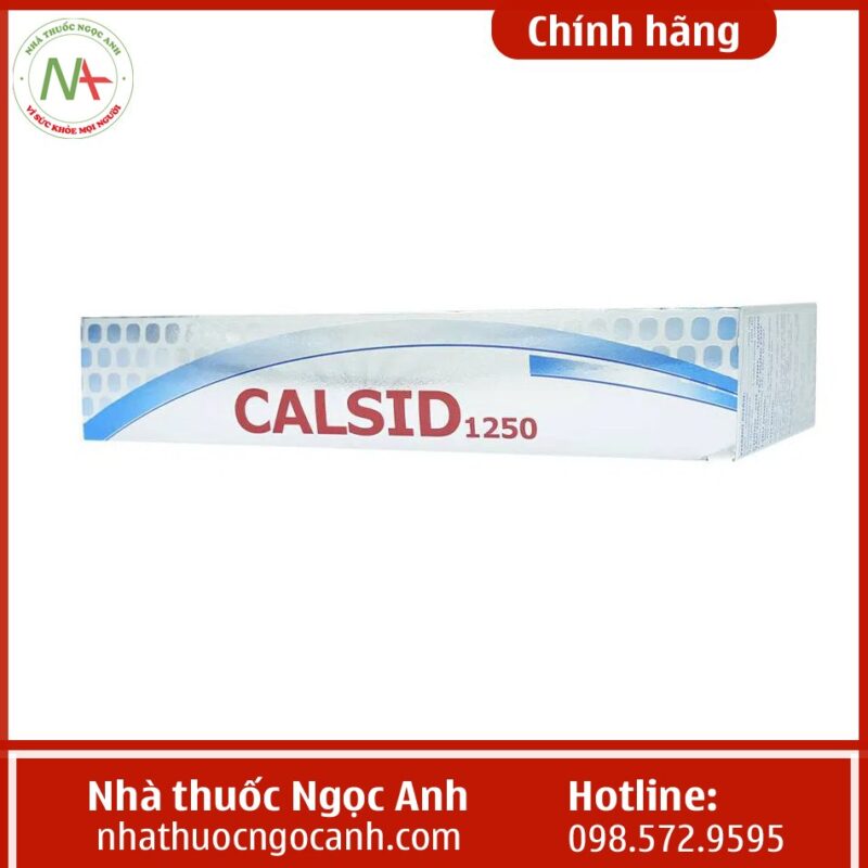 Thuốc Calsid 1250 là thuốc gì, có tác dụng gì, giá bao nhiêu, mua ở đâu