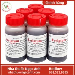 Thuốc Ferlatum 40mg/15ml: Công dụng, lưu ý, giá bán, mua ở đâu