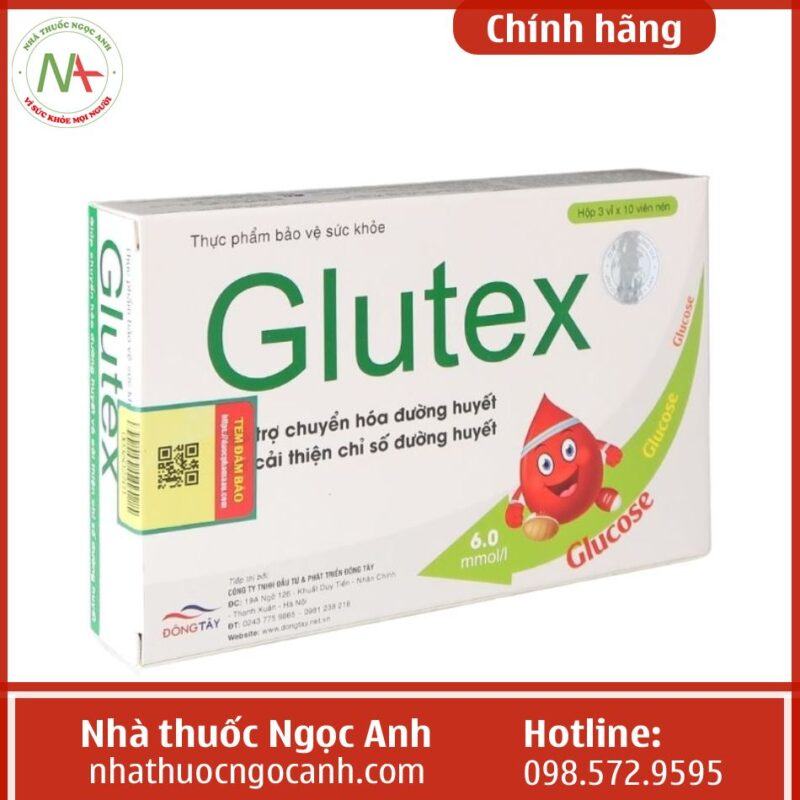 Thuốc Glutex là thuốc gì, có tác dụng gì, mua ở đâu, giá bao nhiêu
