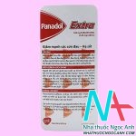 Thuốc Panadol Extra: Công dụng, liều dùng, lưu ý tác dụng phụ, giá bán