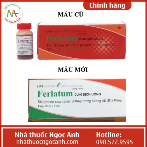 Thuốc Ferlatum 40mg/15ml: Công dụng, lưu ý, giá bán, mua ở đâu