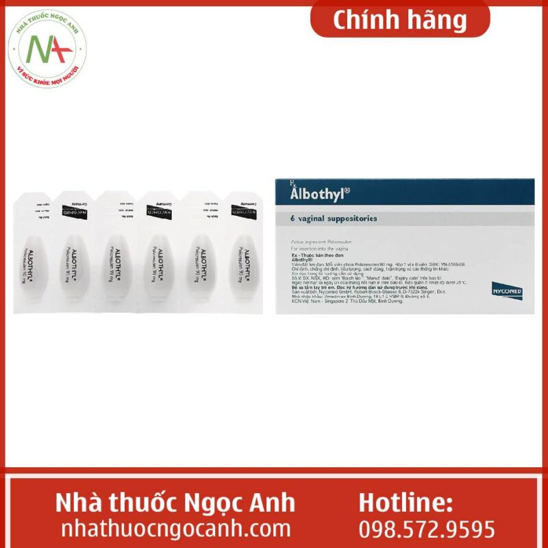 Thuốc Albothyl 90mg là thuốc gì, có tác dụng gì, giá bao nhiêu, mua ở đâu?