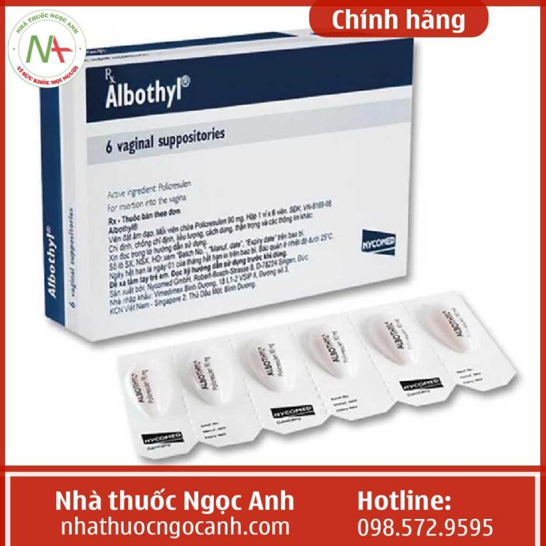 Thuốc Albothyl 90mg là thuốc gì, có tác dụng gì, giá bao nhiêu, mua ở đâu?