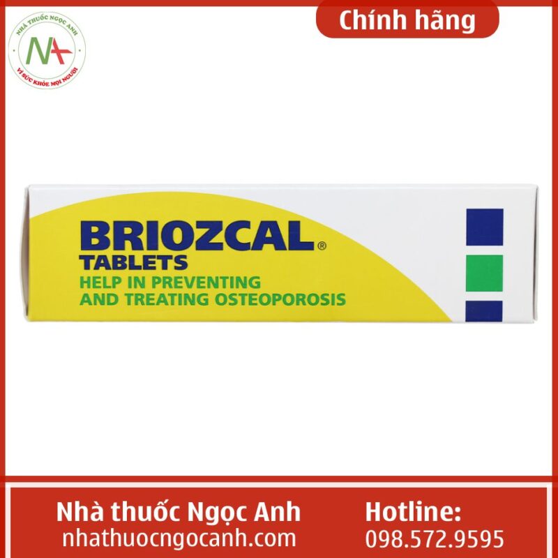 Thuốc Briozcal 1250mg uống trong bao lâu, giá bao nhiêu, mua ở đâu