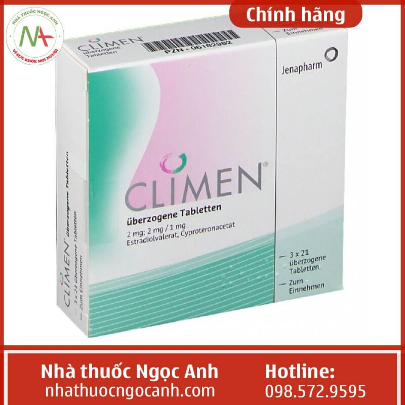 Thuốc Climen là thuốc gì, có tác dụng gì, mua ở đâu, giá bao nhiêu?