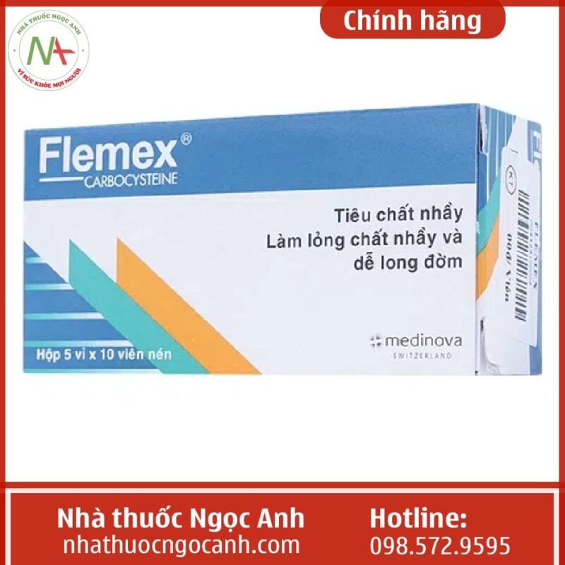 Thuốc Flemex 375mg có tác dụng gì, mua ở đâu, giá bao nhiêu?