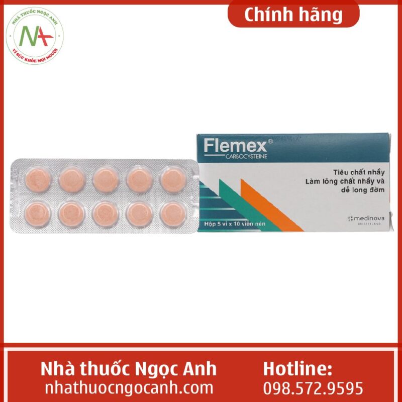 Thuốc Flemex 375mg có tác dụng gì, mua ở đâu, giá bao nhiêu?
