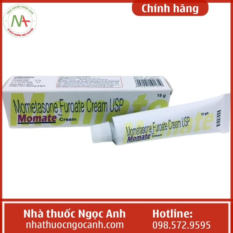 Thuốc Momate Cream 15g là thuốc gì, giá bao nhiêu, mua ở đâu?