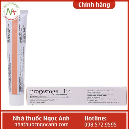 Thuốc bôi Progestogel 1% có tác dụng gì, giá bao nhiêu, mua ở đâu