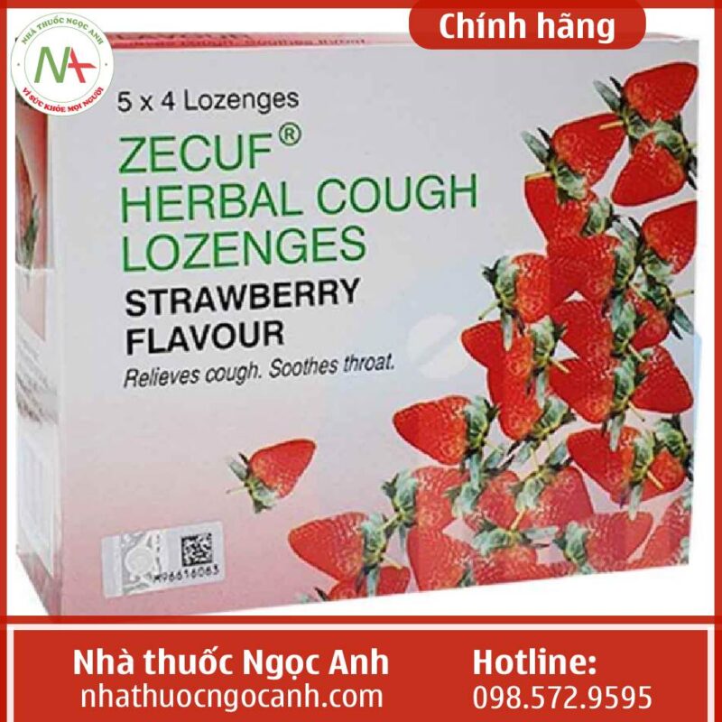 Thuốc Zecuf Herbal Cough lozenges (Strawberry flavour) mua ở đâu, giá ...