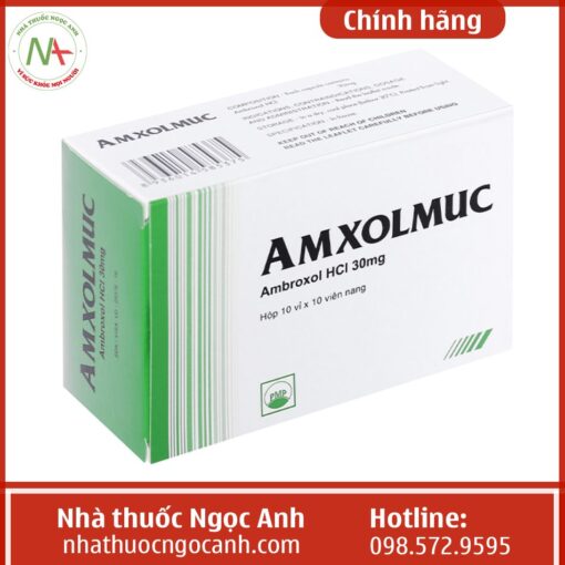 Thuốc Amxolmuc 30mg có phải kháng sinh không, giá bao nhiêu, mua ở đâu