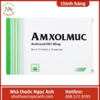 Thuốc Amxolmuc 30mg có phải kháng sinh không, giá bao nhiêu, mua ở đâu