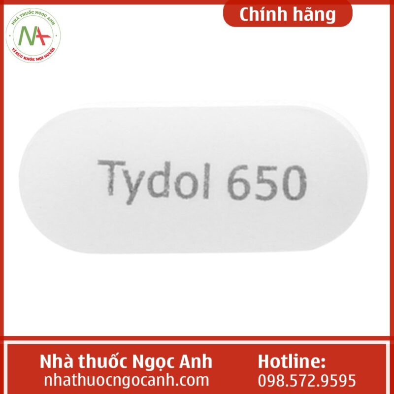 Thuốc Tydol 650 Việt Nam là thuốc gì, giá bao nhiêu, mua ở đâu?