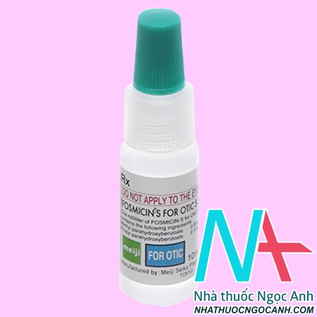 Thuốc Fosmicin S For Otic 300mg: Công dụng, liều dùng, giá bán