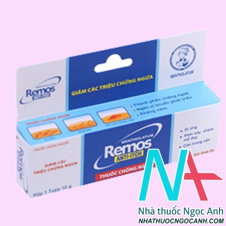 Thuốc Remos Anti-Itch: Công dụng, liều dùng, lưu ý tác dụng phụ, giá bán