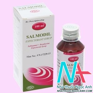 Thuốc Salmodil Expectorant syrup: Công dụng, liều dùng, giá bán
