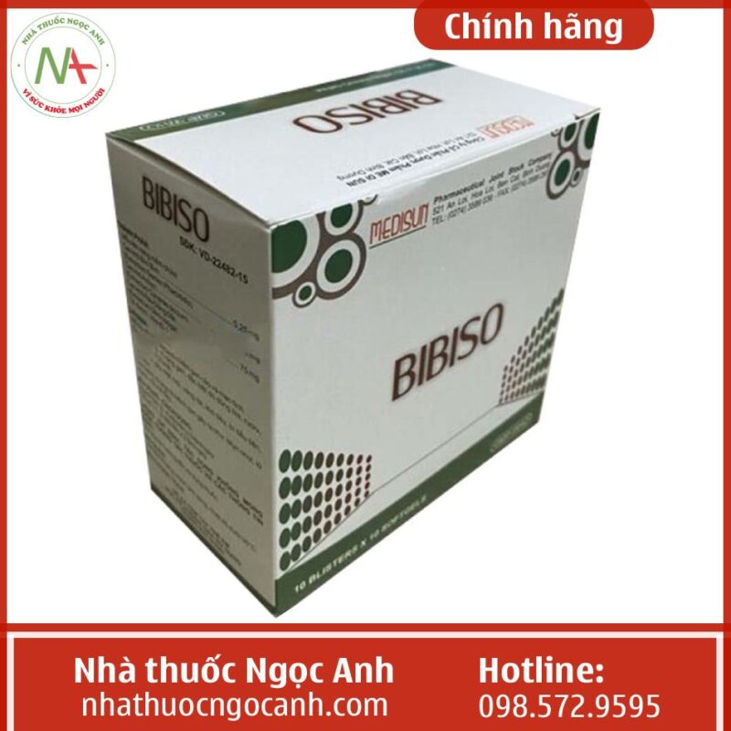 Thuốc Bibiso Tab là thuốc gì, có tác dụng gì, giá bao nhiêu, mua ở đâu