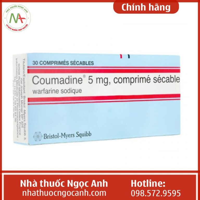 Thuốc Coumadine 5mg: Công dụng, liều dùng, giá bán, mua ở đâu