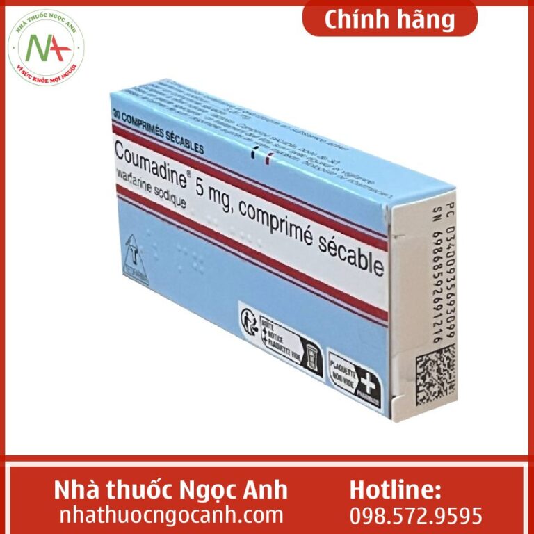 Thuốc Coumadine 5mg là thuốc gì, tác dụng gì, giá bao nhiêu, mua ở đâu