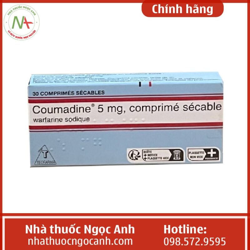Thuốc Coumadine 5mg là thuốc gì, tác dụng gì, giá bao nhiêu, mua ở đâu