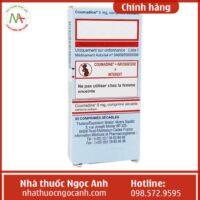 Thuốc Coumadine 5mg: Công dụng, liều dùng, giá bán, mua ở đâu