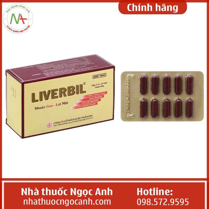 Thuốc Liverbil OPC là thuốc gì, trị bệnh gì, giá bao nhiêu, mua ở đâu?