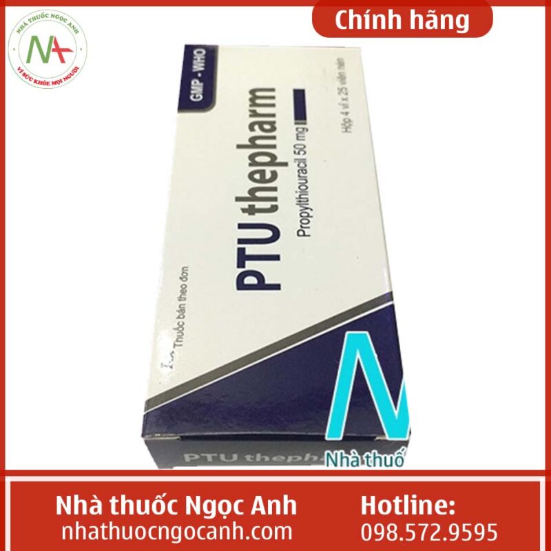 Thuốc PTU Thepharm là thuốc gì, tác dụng gì, giá bao nhiêu, mua ở đâu
