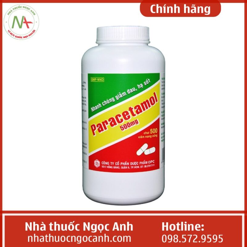 Thuốc Paracetamol TW3 500mg là thuốc gì, giá bao nhiêu, mua ở đâu