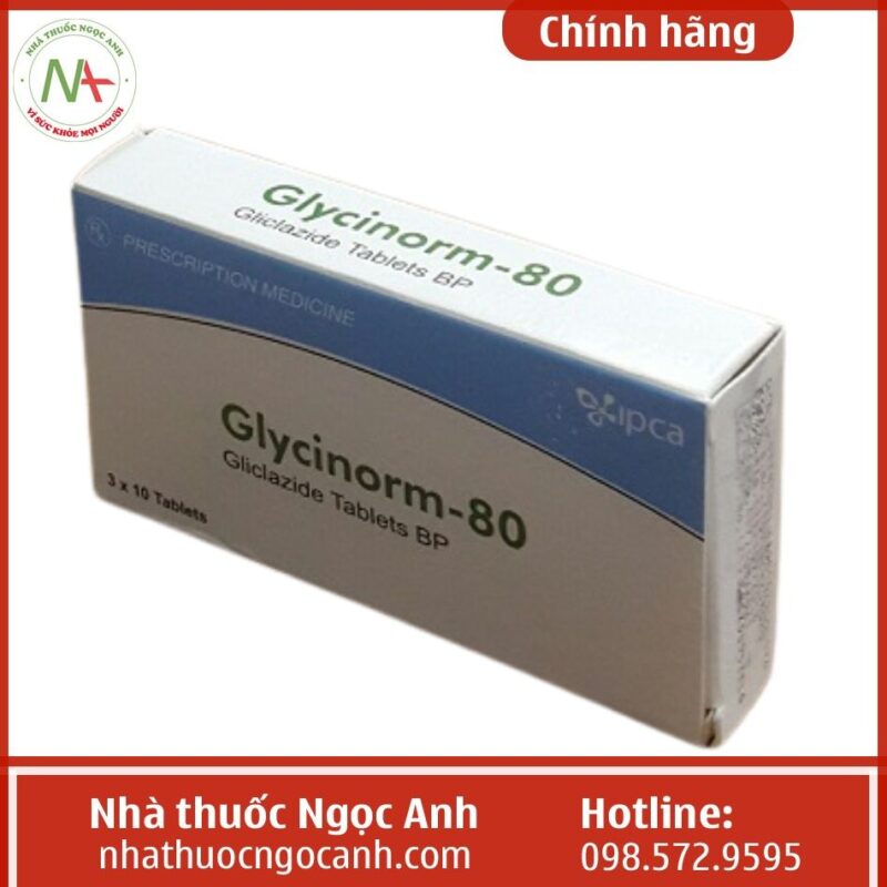 Thuốc Glycinorm-80: Công dụng, liều dùng, lưu ý tác dụng phụ, giá bán