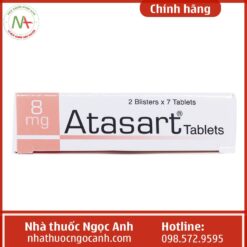 Thuốc Atasart Tablets 8mg là thuốc gì, mua ở đâu, giá bao nhiêu?