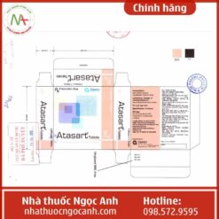 Thuốc Atasart Tablets 8mg là thuốc gì, mua ở đâu, giá bao nhiêu?