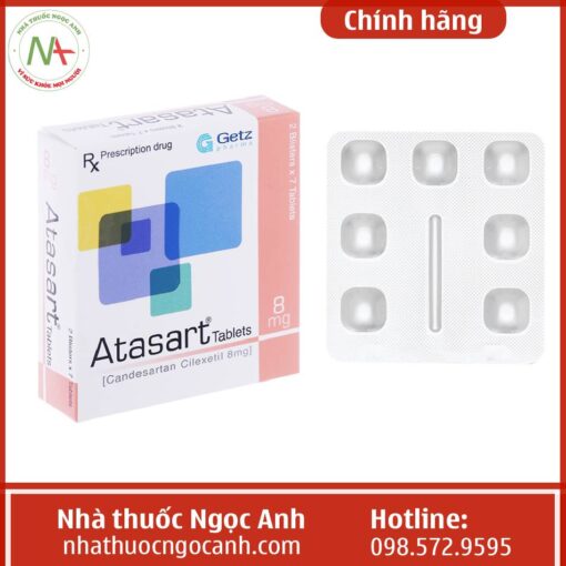 Thuốc Atasart Tablets 8mg là thuốc gì, mua ở đâu, giá bao nhiêu?
