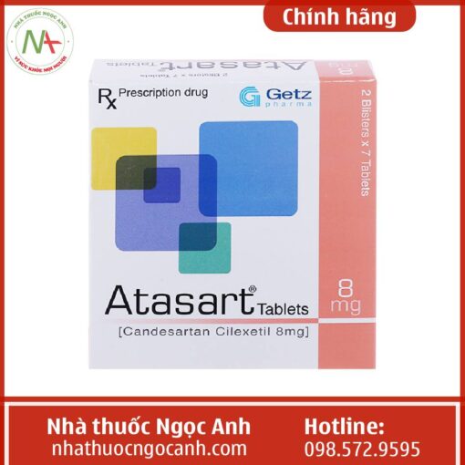 Thuốc Atasart Tablets 8mg là thuốc gì, mua ở đâu, giá bao nhiêu?