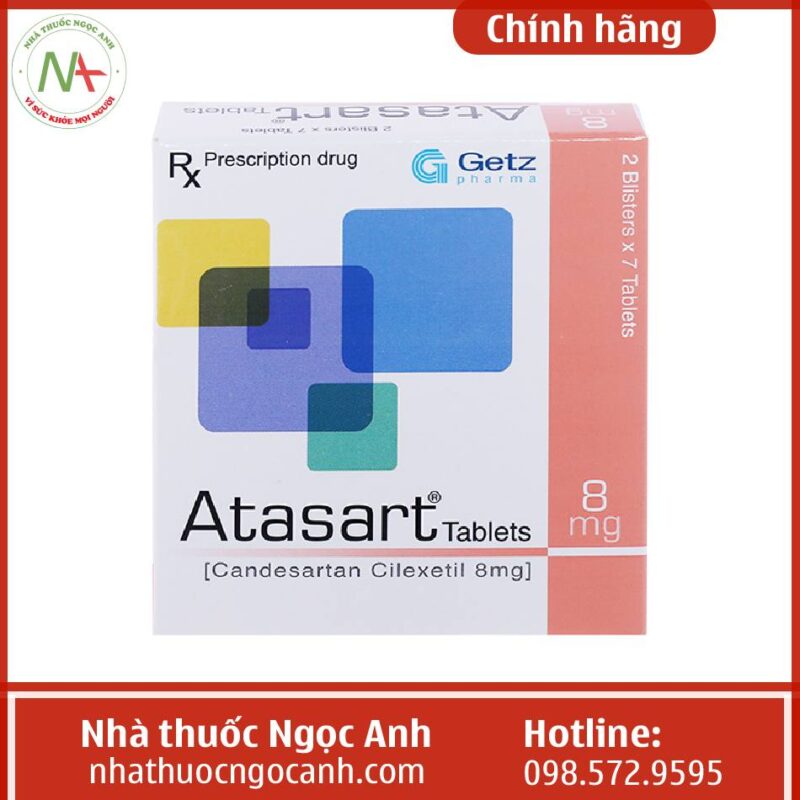 Thuốc Atasart Tablets 8mg là thuốc gì, mua ở đâu, giá bao nhiêu?