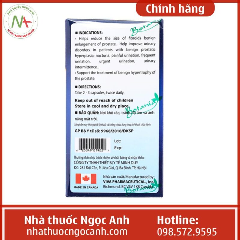 Thuốc BoniMen là thuốc gì, tác dụng, giá bao nhiêu, mua ở đâu?