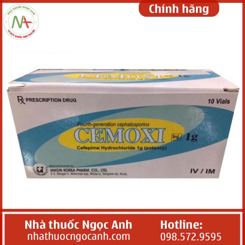 Thuốc Cemoxi Inj. 1g là thuốc gì, có tác dụng gì, giá bao nhiêu, mua ở đâu?