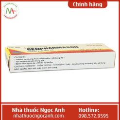 Thuốc Genpharmason Cream 10g là thuốc gì, giá bao nhiêu, mua ở đâu